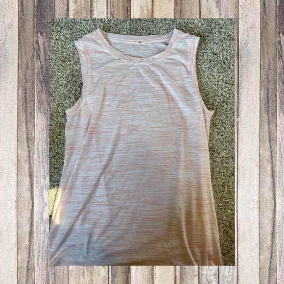 Athleta | Tops | Athleta Breezy Tank In Heathered Pink Nwot | Poshmark